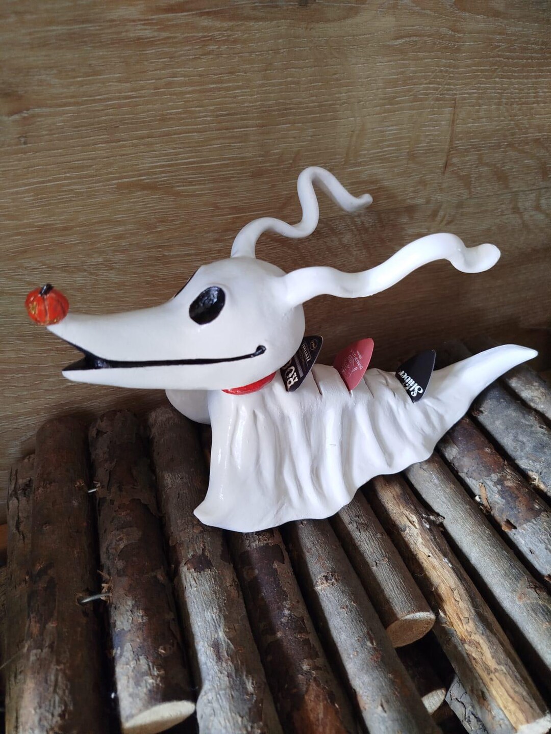 Nightmare Before Christmas Zero Pick Holder - Etsy
