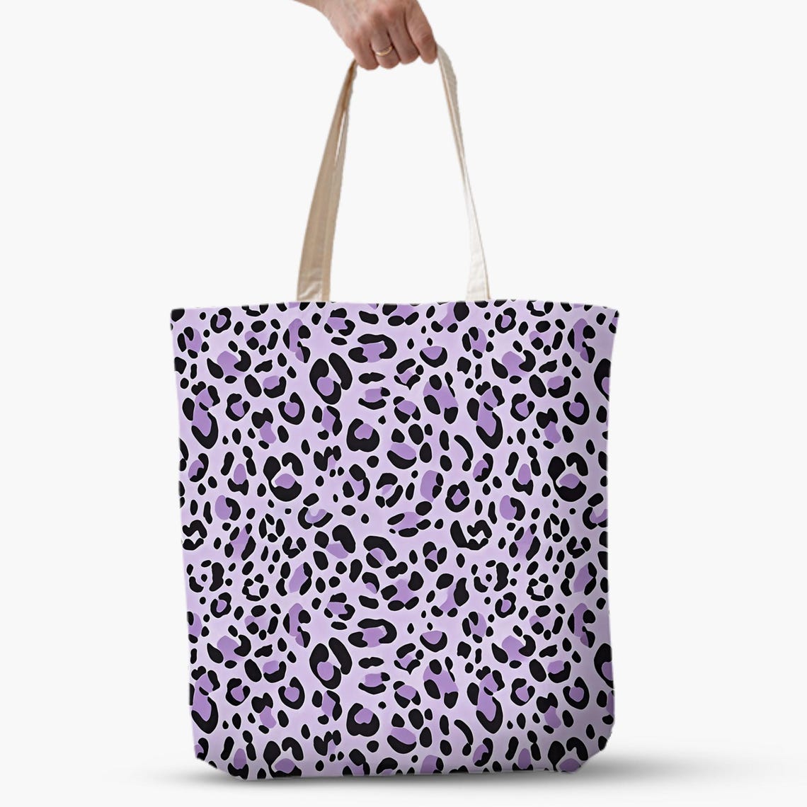Purple Leopard Print Seamless Pattern - Bold Animal Skin Digital ...