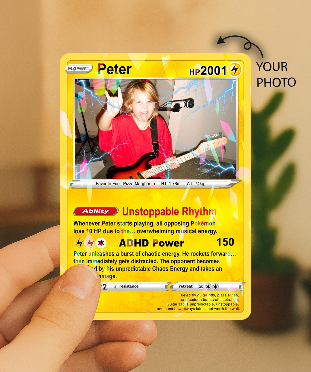 Customize Your Premium Poke Card - Personalized Pokemon Trading Card ...
