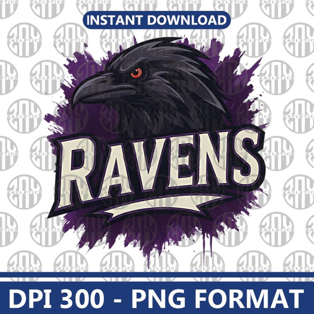 Vintage Ravens Mascot PNG | Ravens Football Lovers | Graffiti Design ...