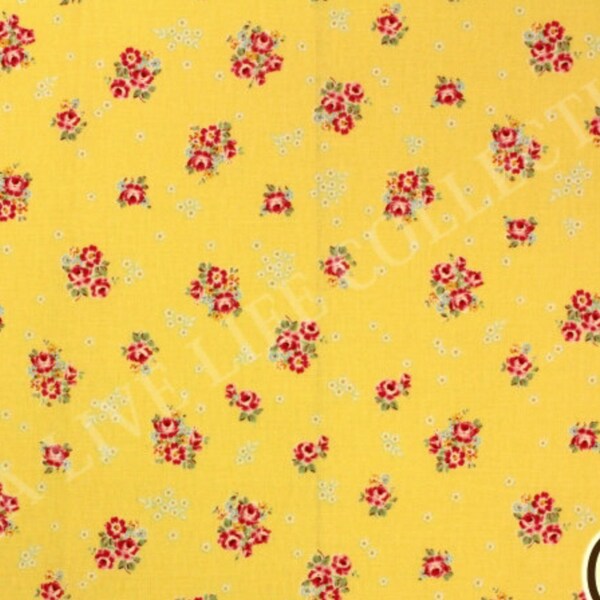 Yuwa Floral Fabric - Etsy