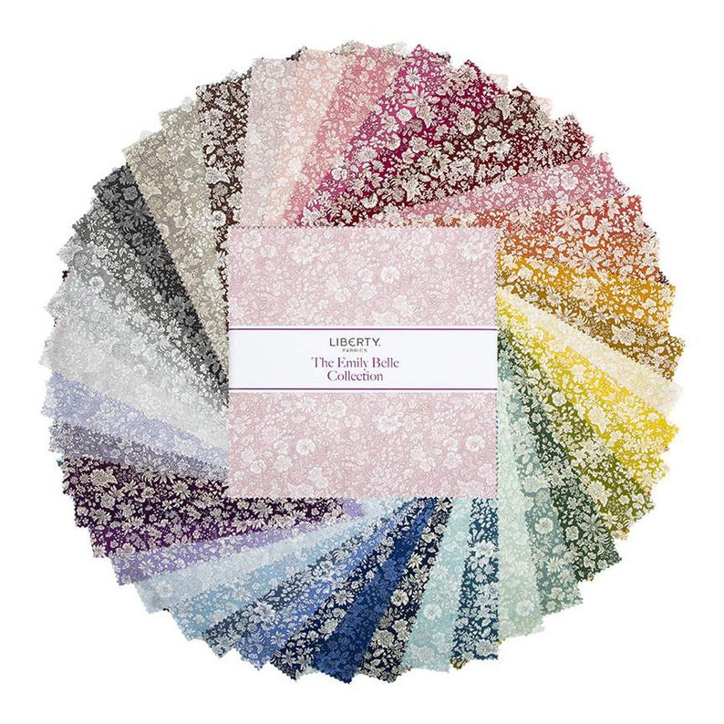 EMILY BELLE LIBERTY Fabric 5 Stacker Charm Pack by Riley - Etsy