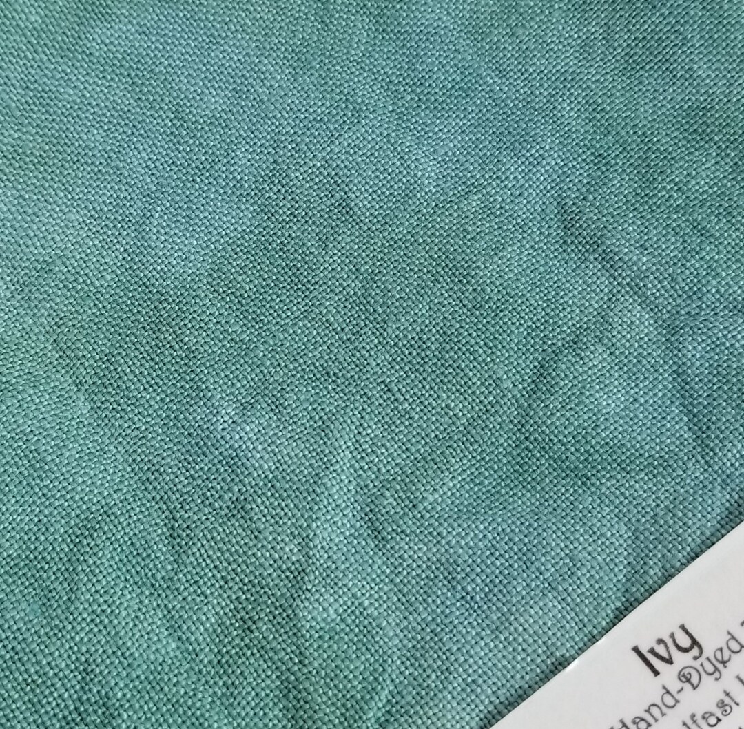 IVY Premium Hand Dyed Cross Stitch Fabric 32 36 40 Linen Fat Eighth by ...