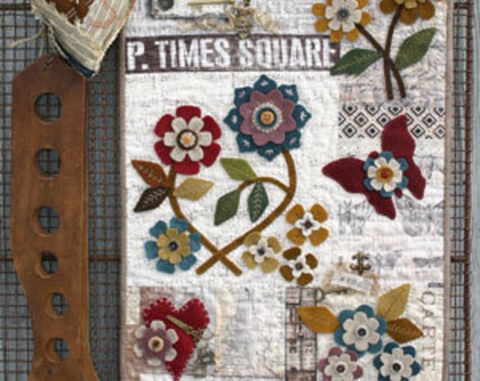 SEW CHARMING 10 Flower Butterfly Little Applique Quilt Pattern by From ...