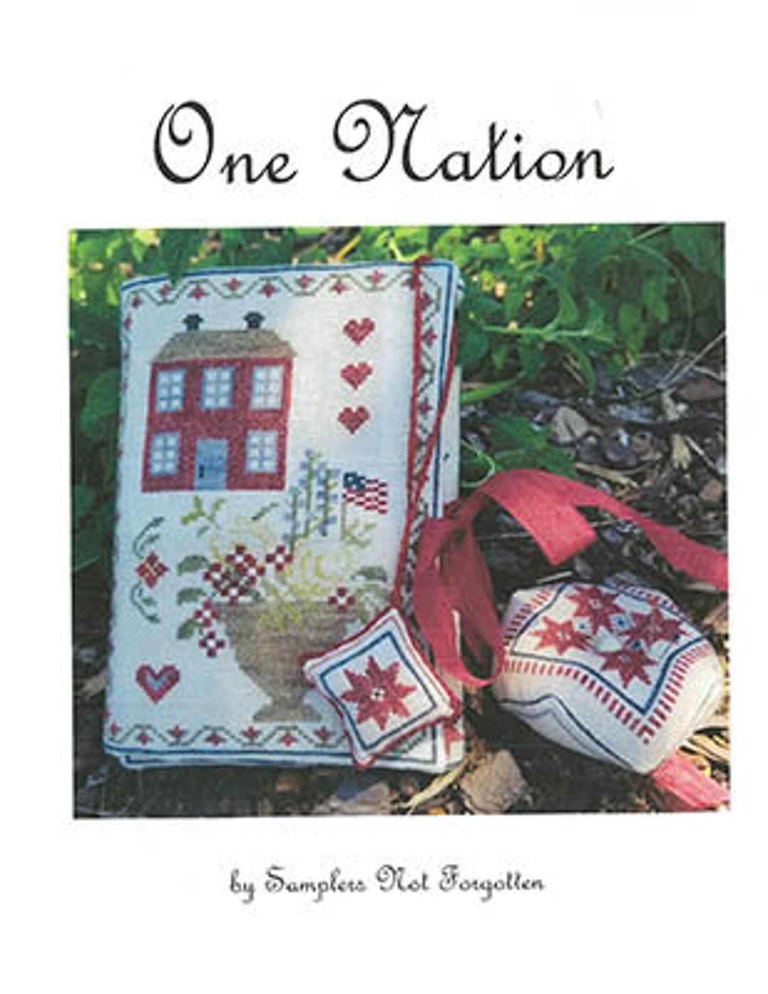 ONE NATION Cross Stitch Pattern by Samplers Not Forgotten - Etsy