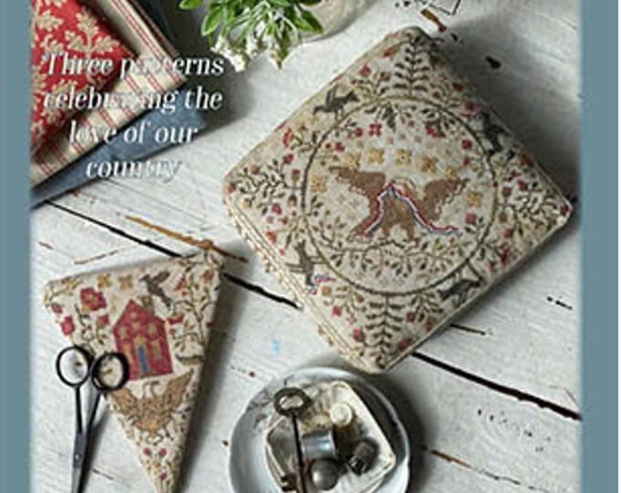 NEW Blackbird Designs UNITED We STAND Cross Stitch Pattern -3 Patterns ...
