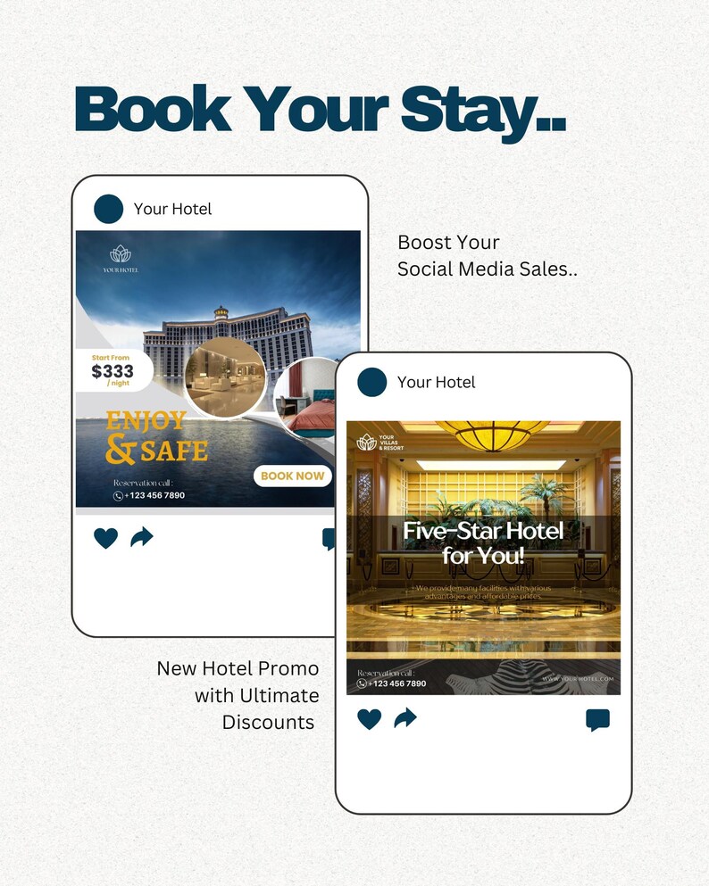 30+ Editable Hotel Promo, Offer Digital Ads Templates | Trending ...