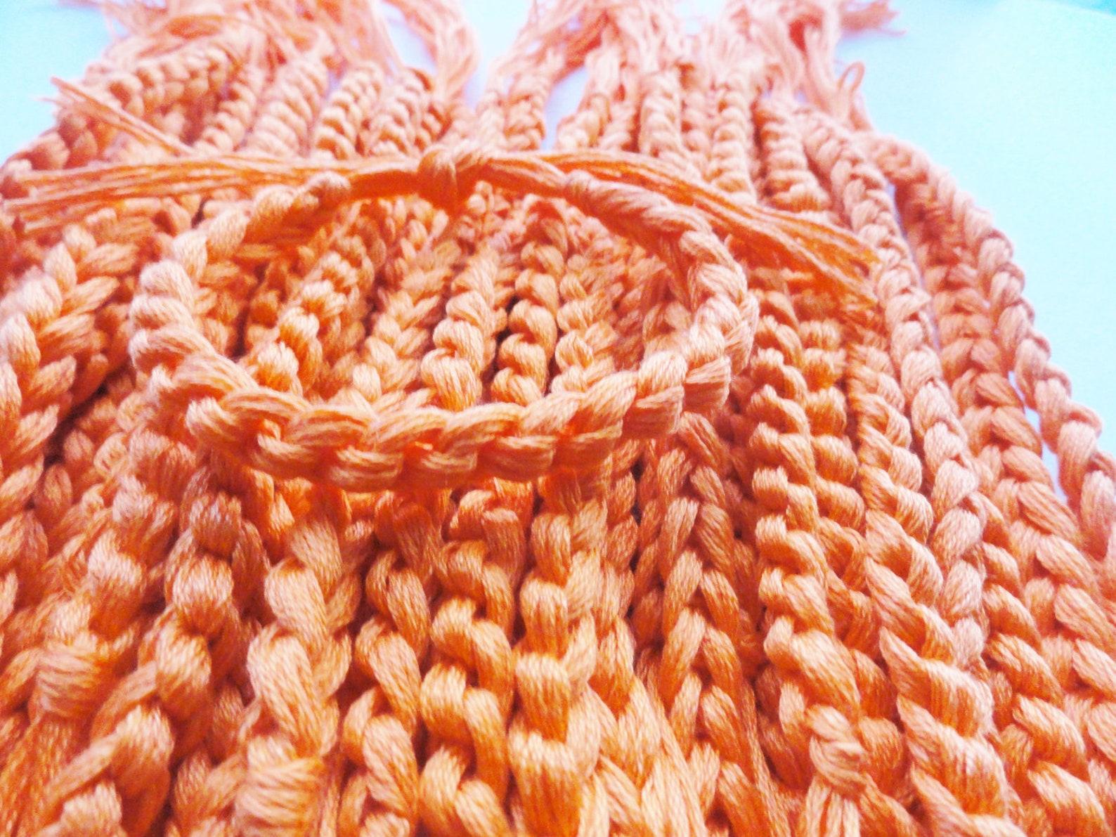 20 Crocheted Leukemia Cancer Awareness Bracelet Orange Fundraiser ...