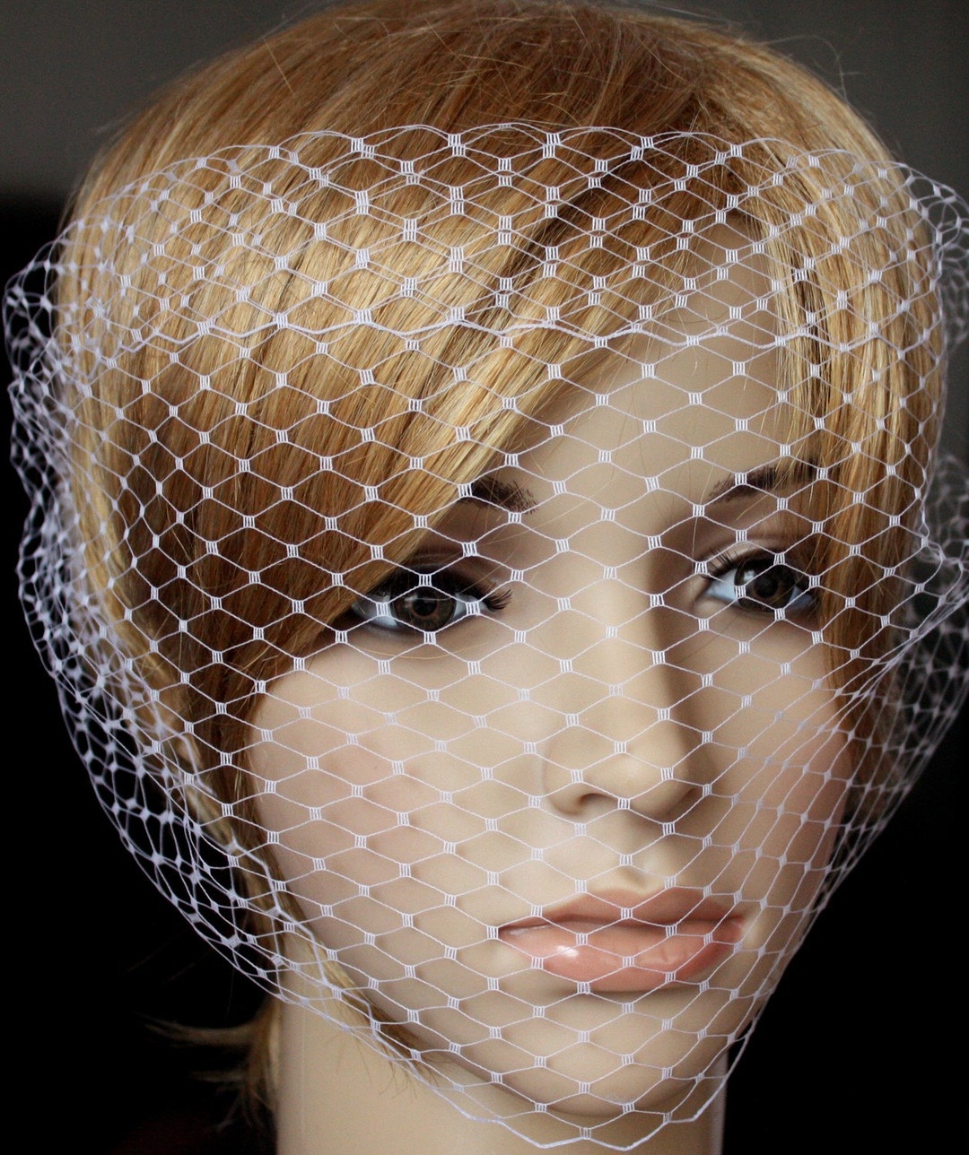 Birdcage Veil Russian Netting Bandeau Style Wedding - Etsy