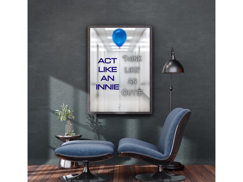 Severance Innie Poster Lumon Wall Art Macrodata Refinement Printable ...