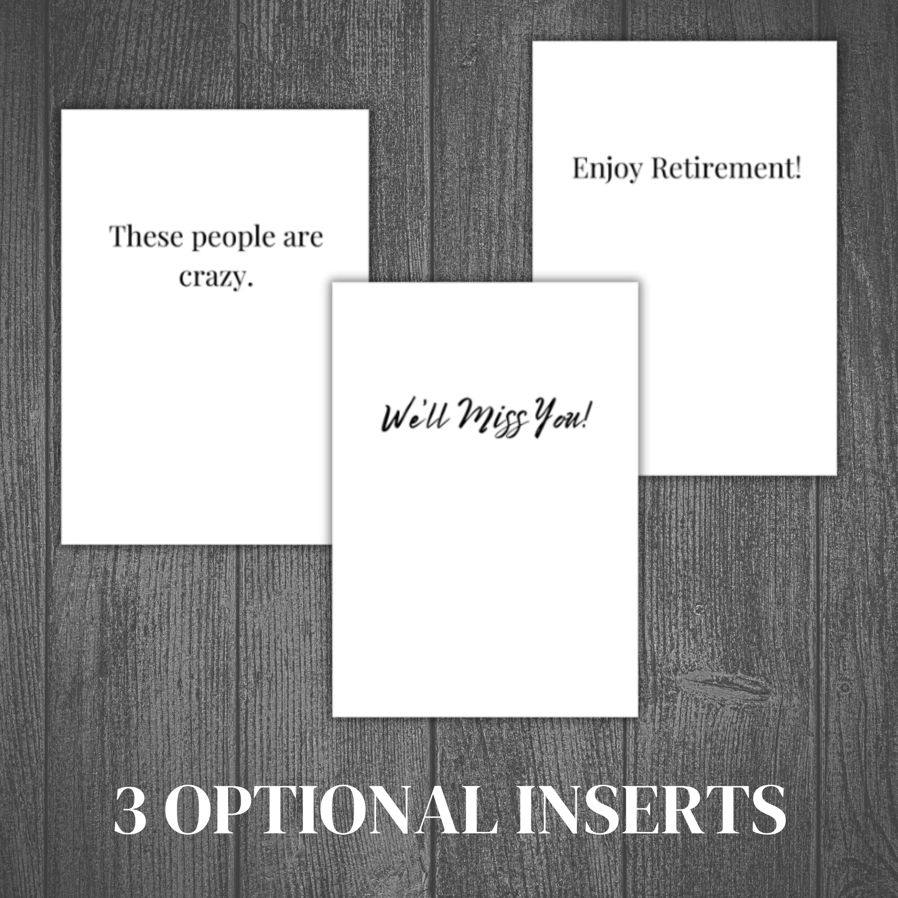 Printable Happy Retirement Card for Co-worker Retiring Card Download ...