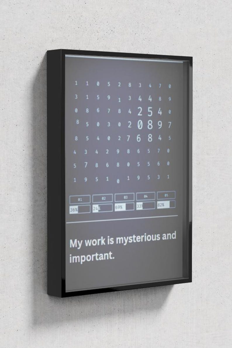 Mysterious and Importance Severance Art Work - Etsy