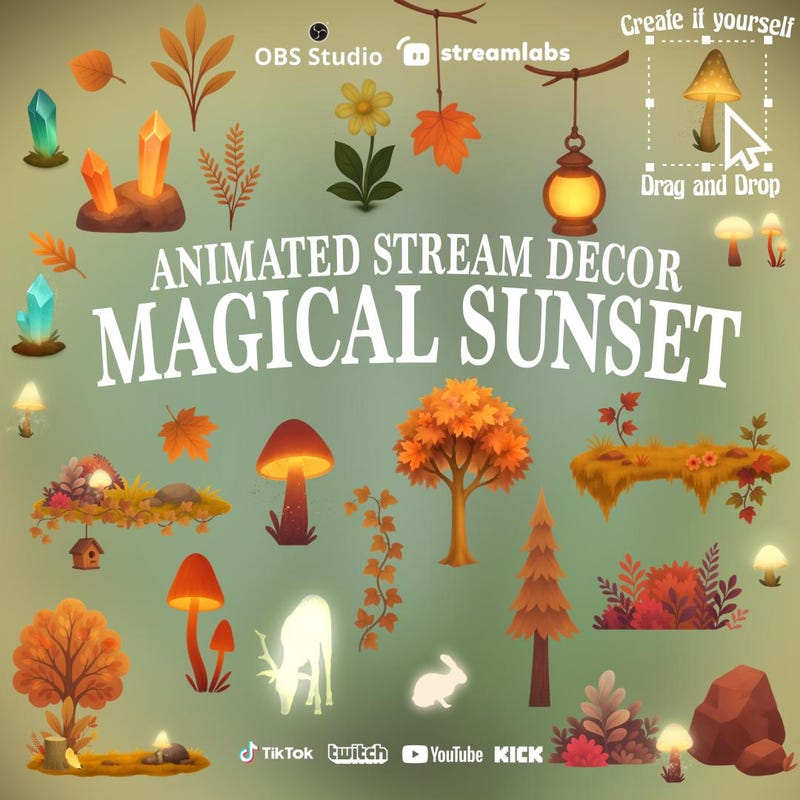 Forest Spirit Overlay - Etsy