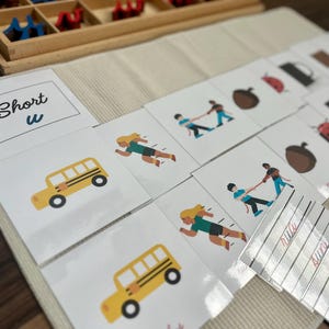 Short Vowel "u" Nomenclature Cards - Etsy