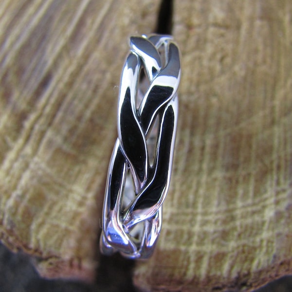 Mens Argentium Ring - Etsy