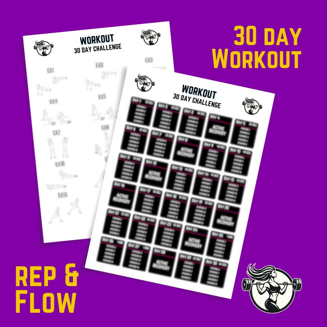 30-day Back & Tricep Workout Plan Home-friendly Fitness Guide for ...