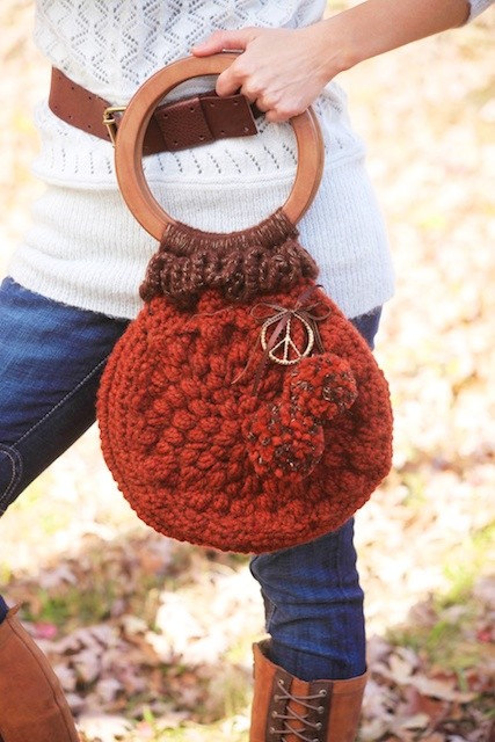 Round Purse Crochet Pattern PDF (instant Digital Download Simple Basic ...
