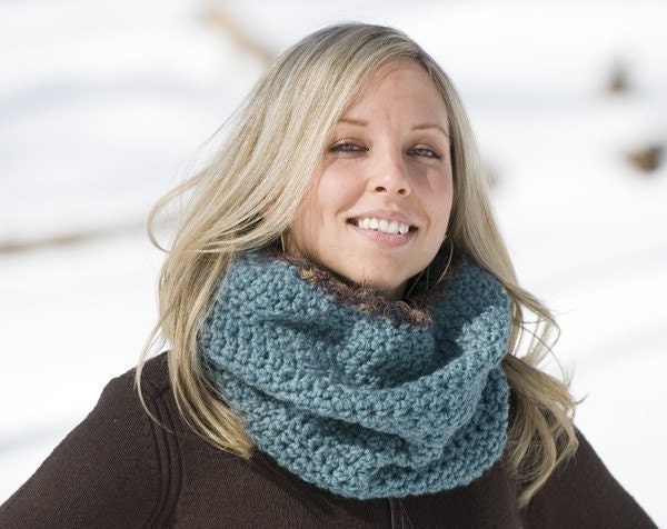Cozy Cowl Crochet Pattern PDF (instant Digital Download Simple Basic ...