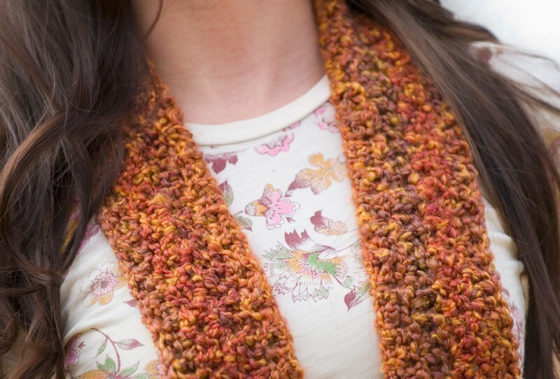 Fringed Skinny Scarf Crochet Pattern PDF instant Digital Download ...