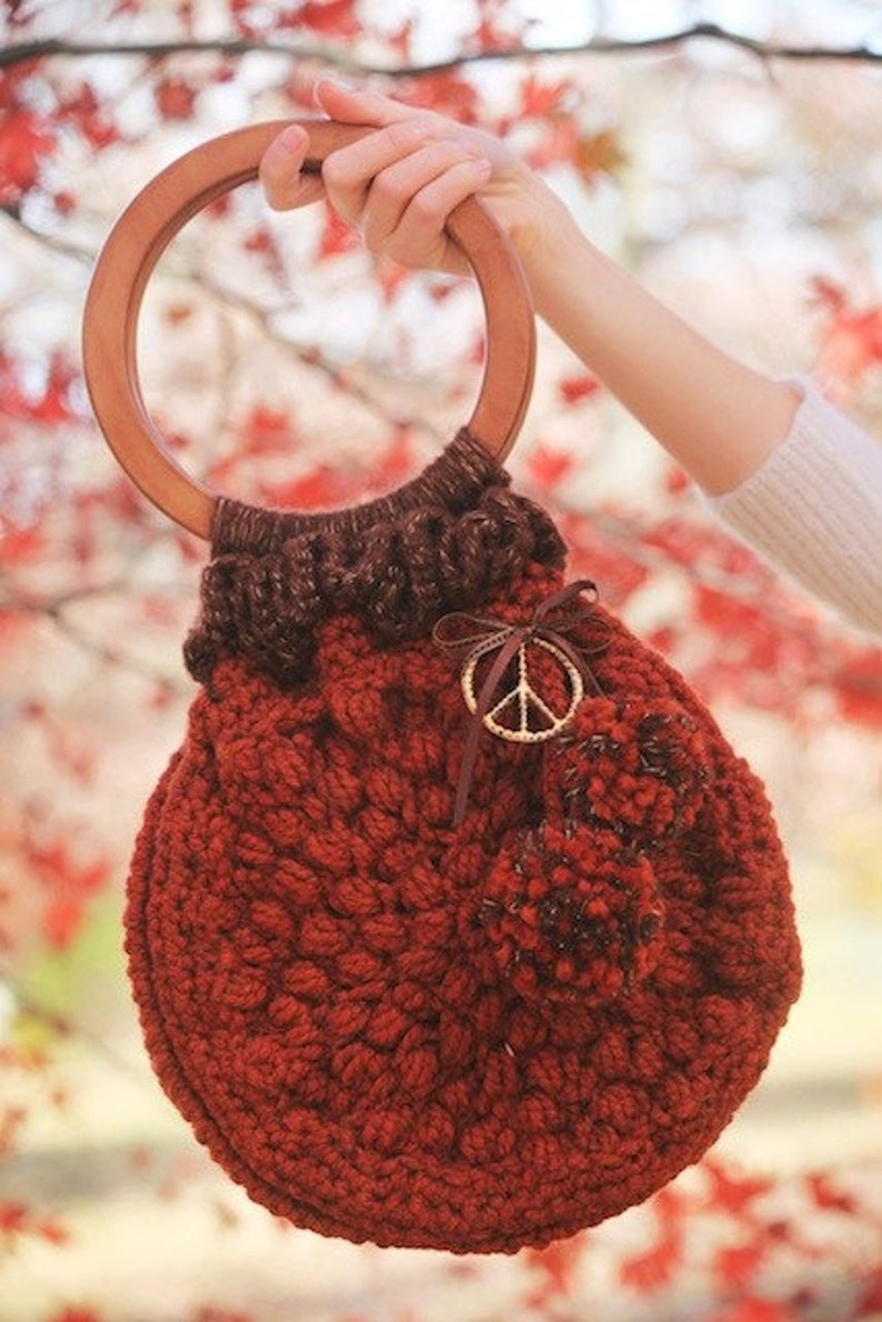 Round Purse Crochet Pattern PDF (instant Digital Download Simple Basic ...