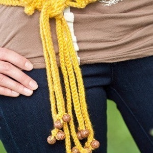 Boho Belt Crochet Pattern PDF (instant Digital Download Simple Basic ...