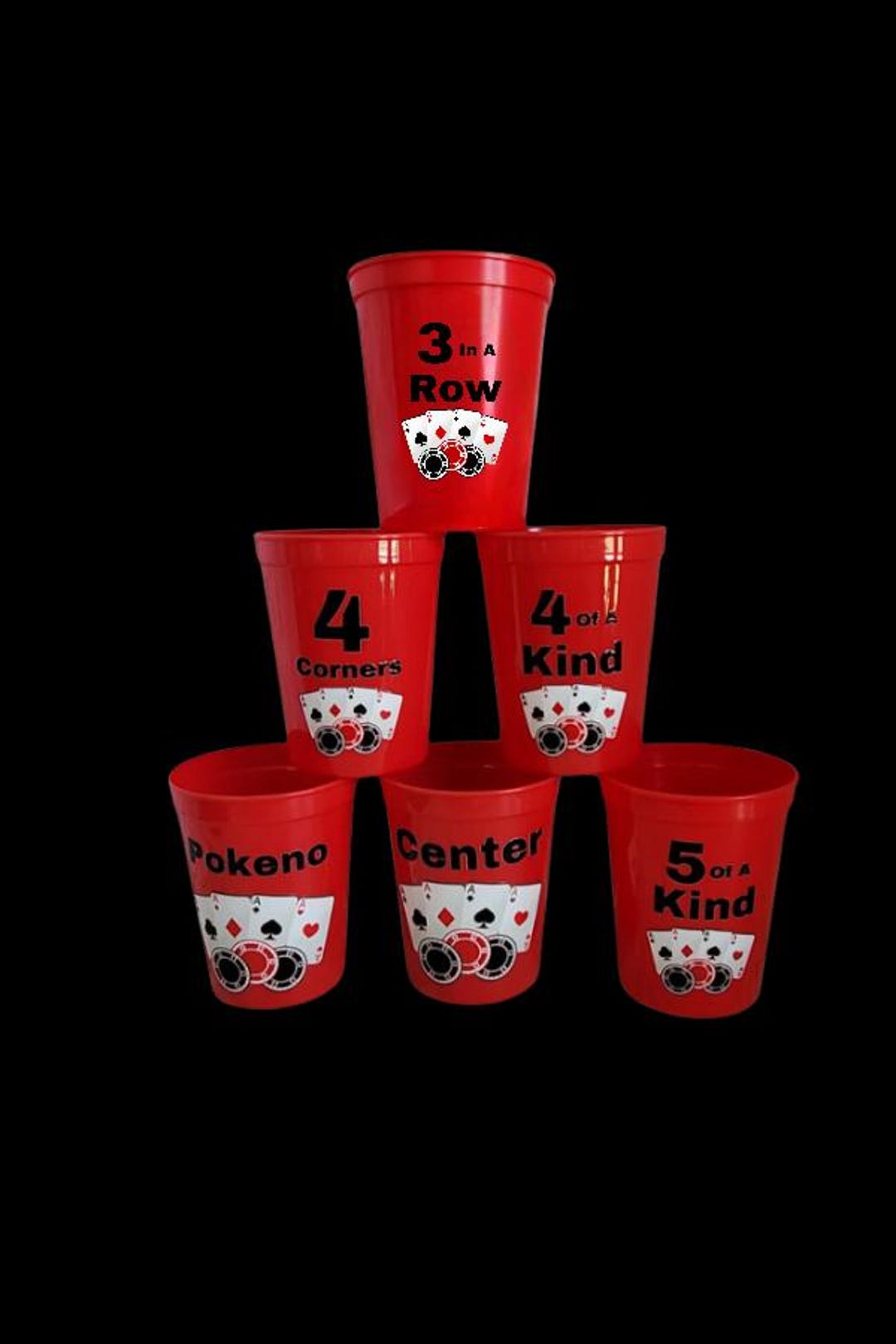 Cups for Pokeno Game Nights - Etsy