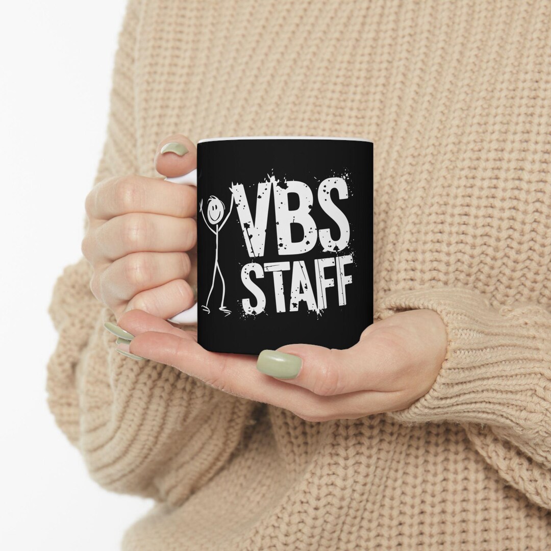 VBS Staff Vacation Bible School Team Coffee Cup | Christian Volunteer ...