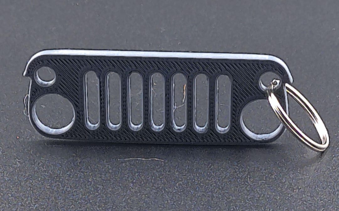 Jeep Grill Keychain - Etsy