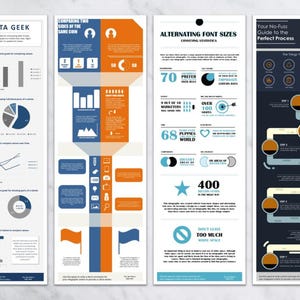 10 Vertical Infographic Templates | Editable in Powerpoint | Digital ...