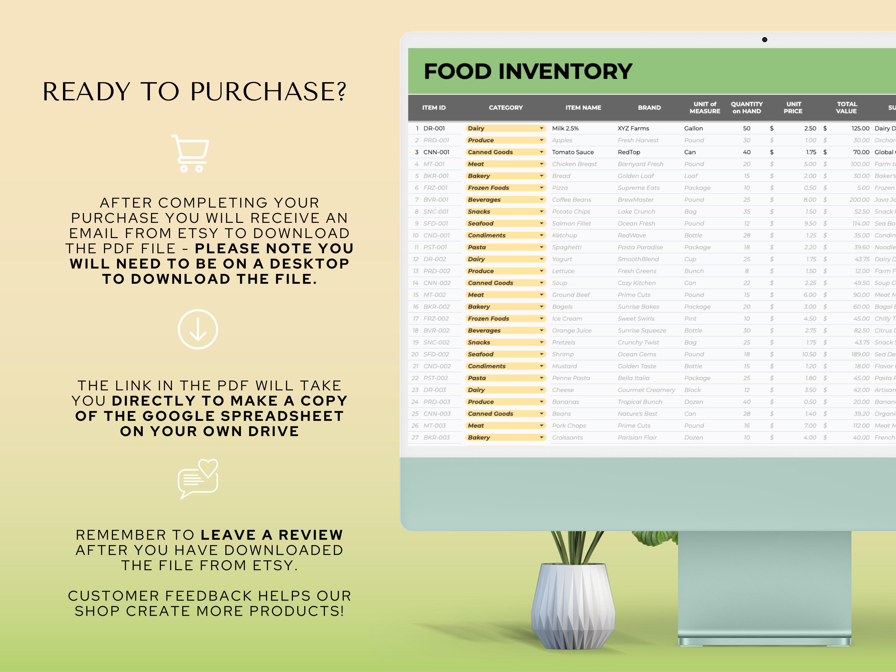 Inventory Tracker Spreadsheet Small Business Inventory Template Excel ...