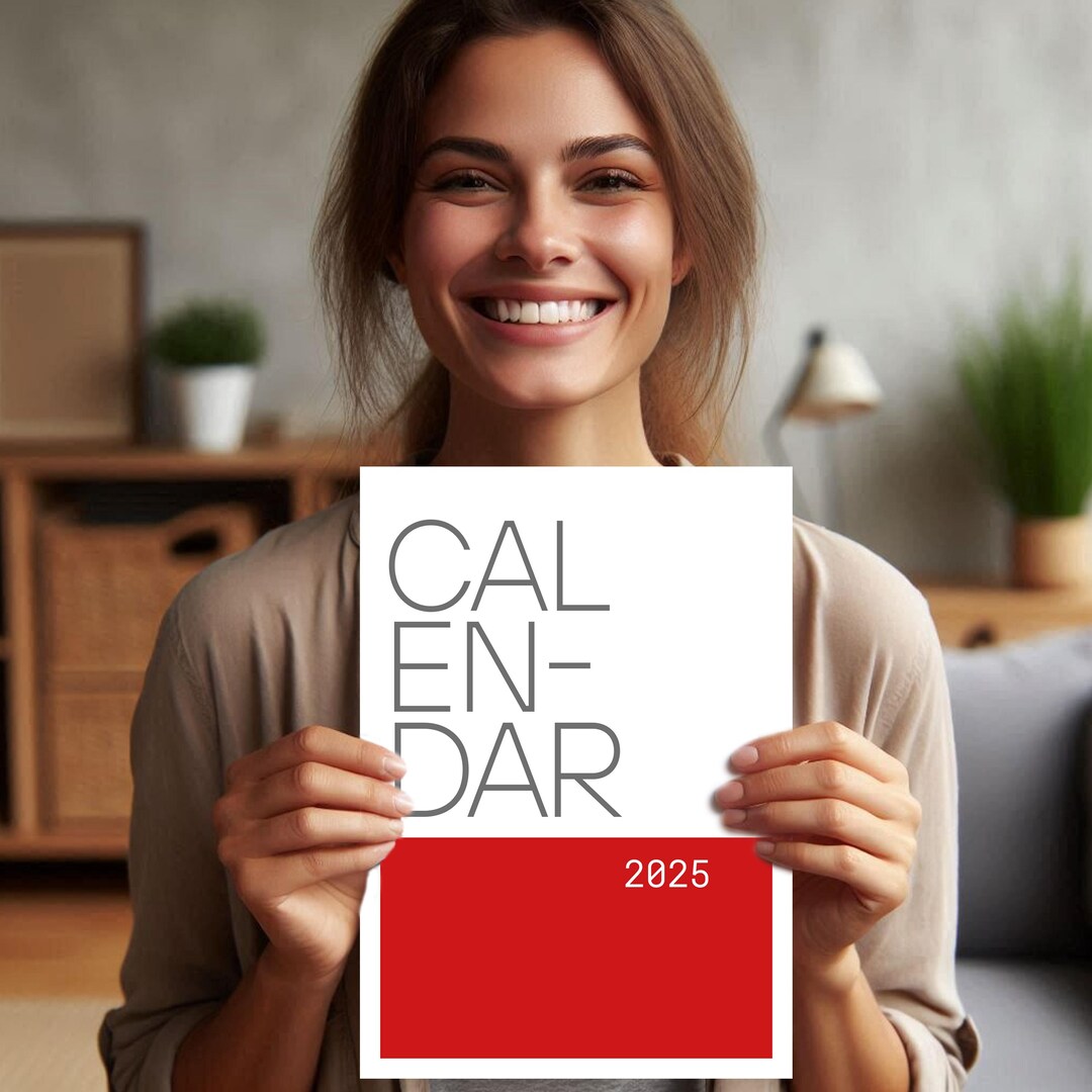 A4 Download & Printable 2025 Calendar | Minimal Design With Notes | 3 ...