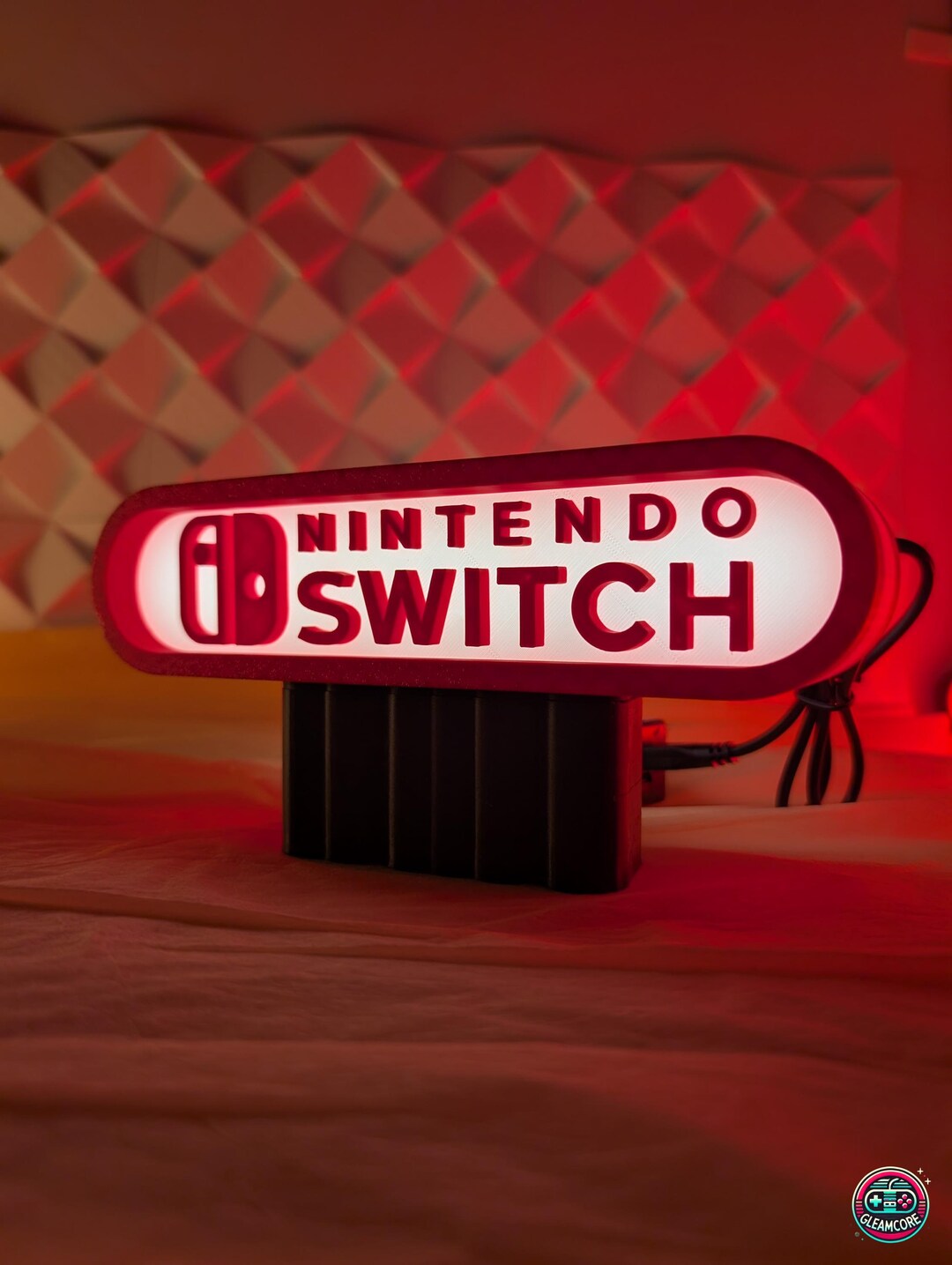Nintendo Switch LED Sign – Gamer Room Decor | Colorful Console Light ...