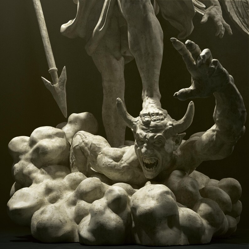 Archangel Michael Statue - Archangel Michael Figure - Archangel Statue ...