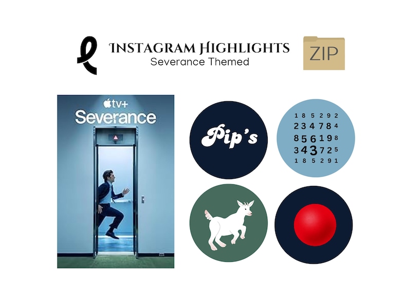 Severance TV Show Icons – Almost 100 Cute Instagram Highlight Covers - Etsy