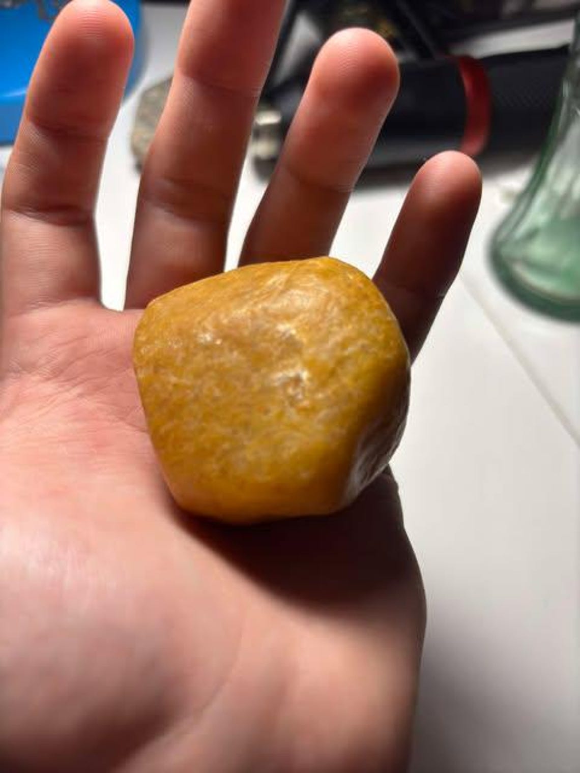 Naturall Ancient Yellow Uncut Diamond - Etsy