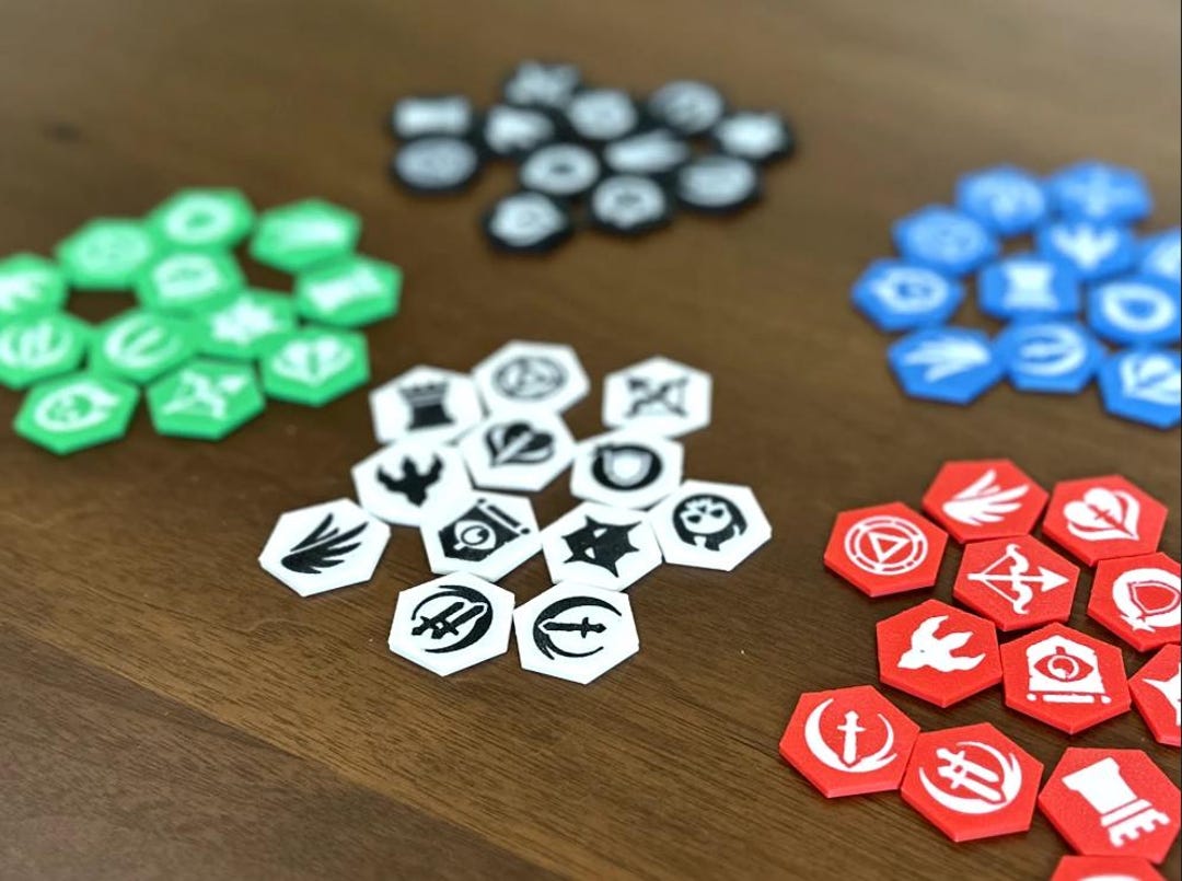 3D Ability Markers | Magic the Gathering Tokens - Etsy