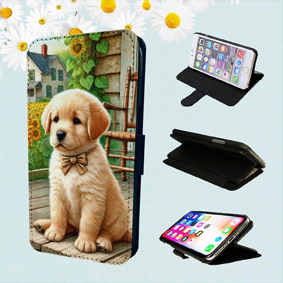 Beautiful Labrador Puppy Dog - Wallet Phone Case for iPhone Models ...
