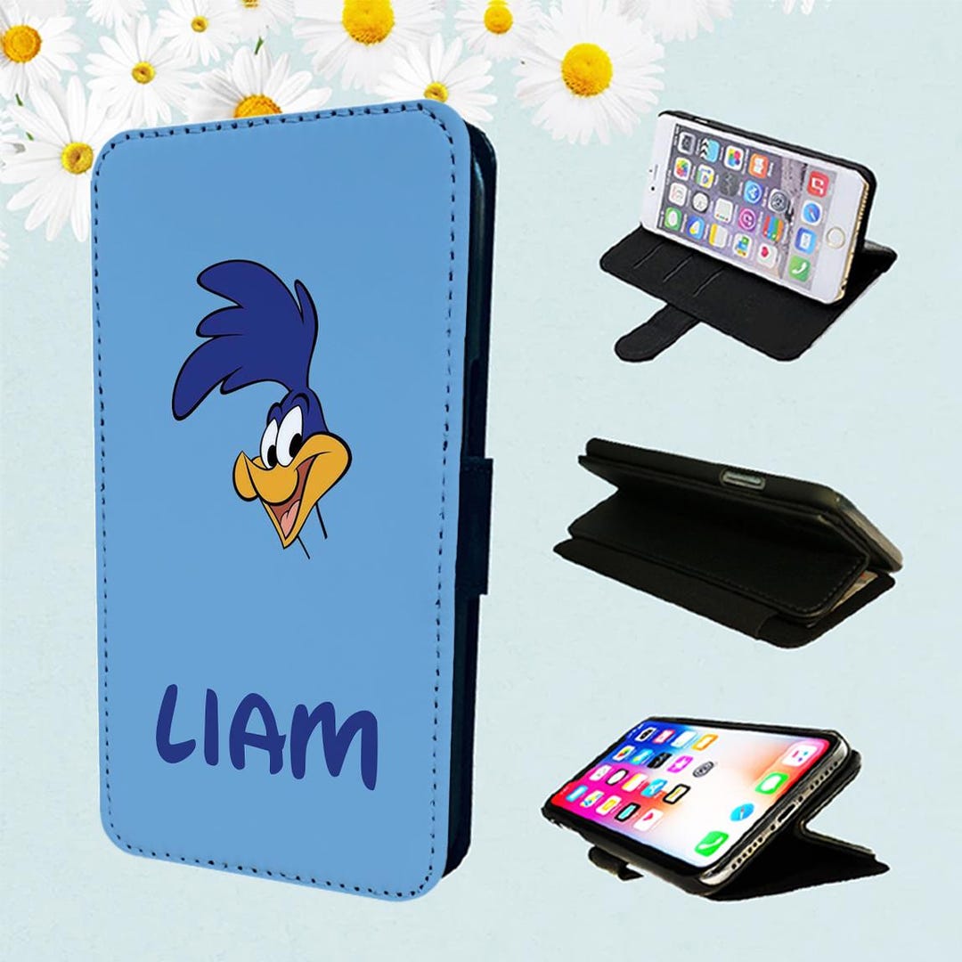 Personalized ADD NAME Disney Road Runner - Wallet Phone Case for iPhone ...