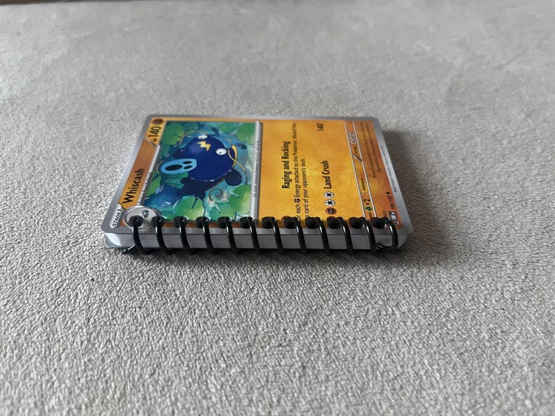 Pokémon Notebooks From Repurposed Genuine Pokémon Cards - Etsy