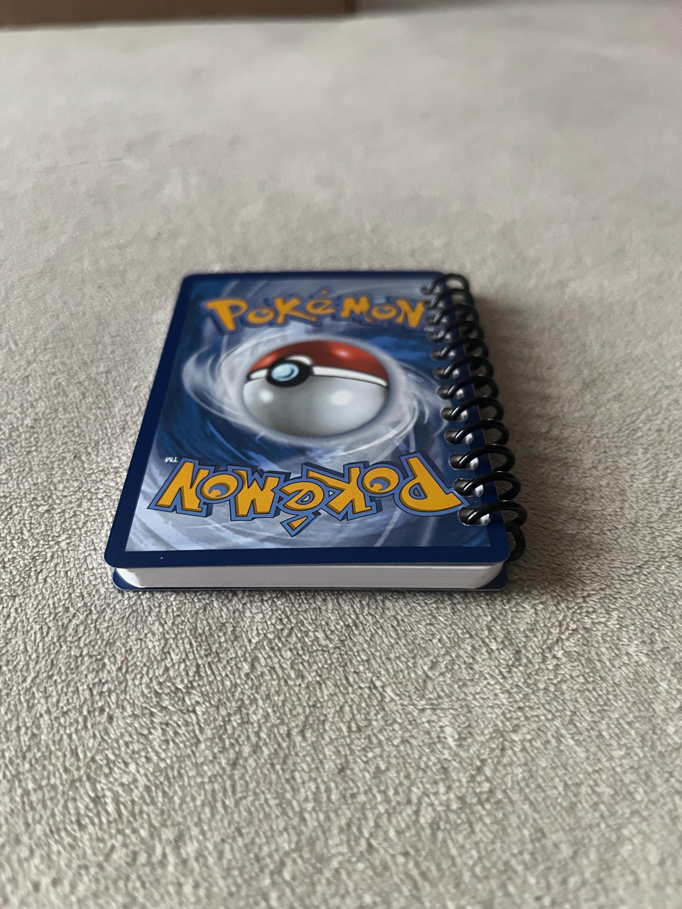 Upcycled Pokémon Card Notebook, Pocket Size - Etsy