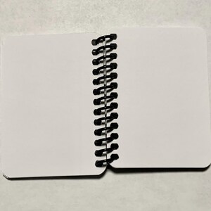 Mini Notebooks - Coil Bound 2.5x3.5” Gray Fiber Cover With 50 White ...
