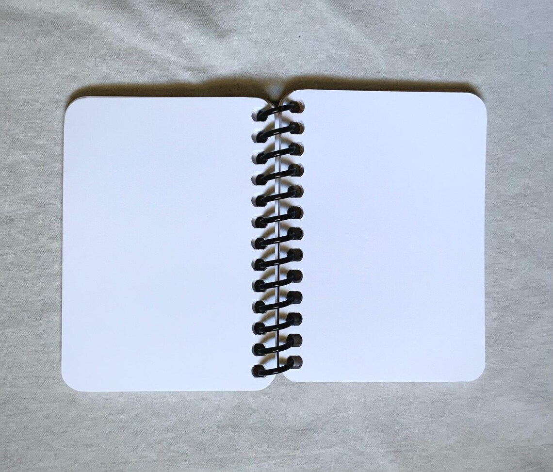 Mini Notebooks - Coil Bound 2.5x3.5” Tan Index Covers With 40 White ...