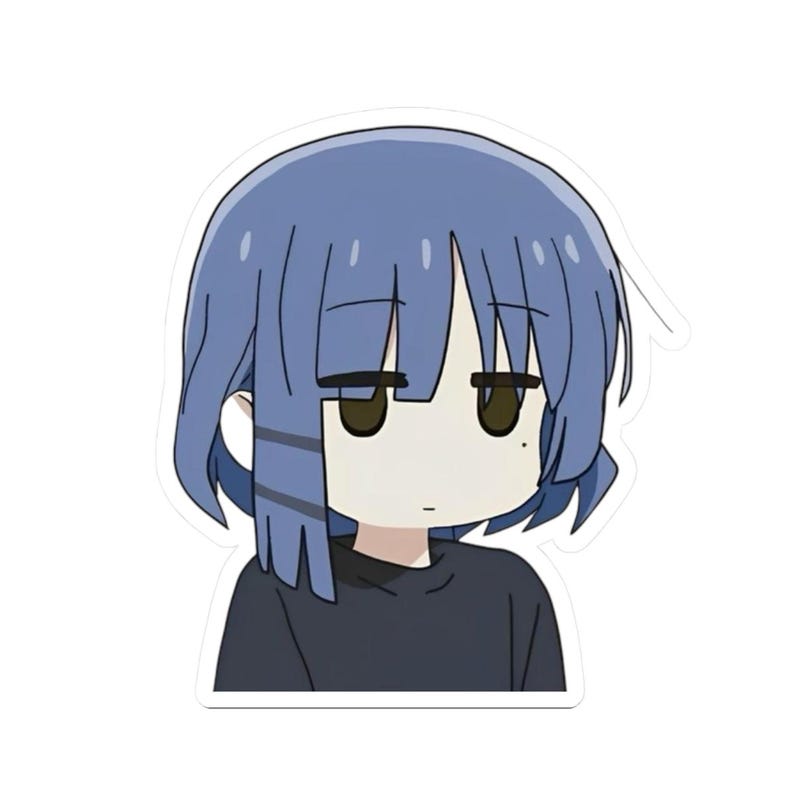 Ryo Yamada Sticker: Bocchi the Rock Anime Fan Art Decal - Etsy