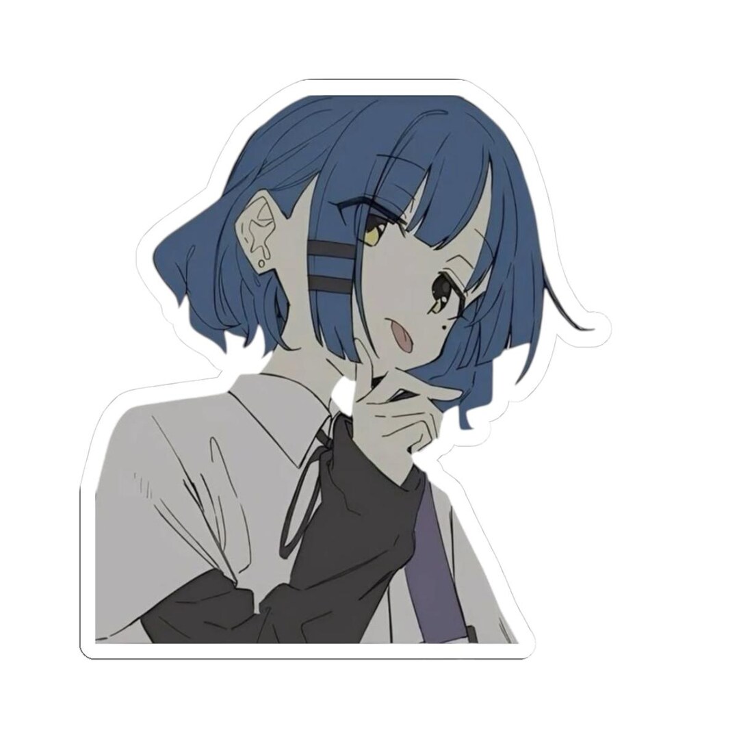 Ryo Yamada Anime Sticker: Bocchi the Rock Fan Art Decal - Etsy