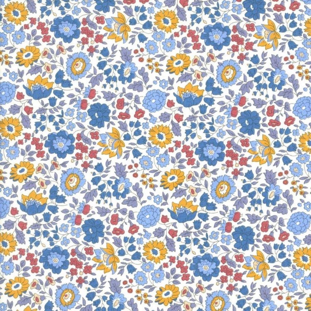 Liberty Tana Lawn Danjo F - Fat Quarter 50cm X 67cm (20" X 26") Cotton ...