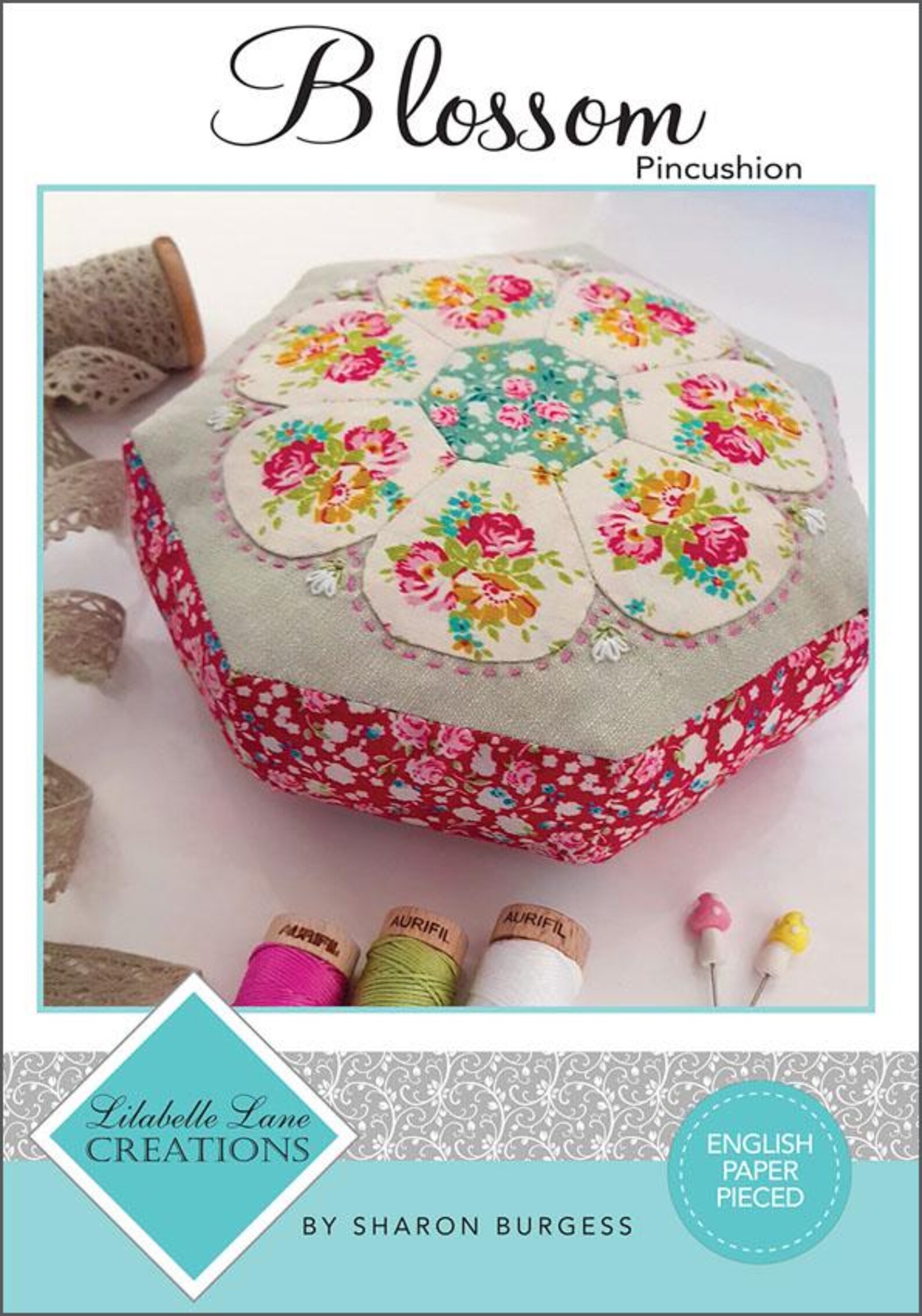 Blossom Pincushion English Paper Piecing Creative Card Craft Pattern ...