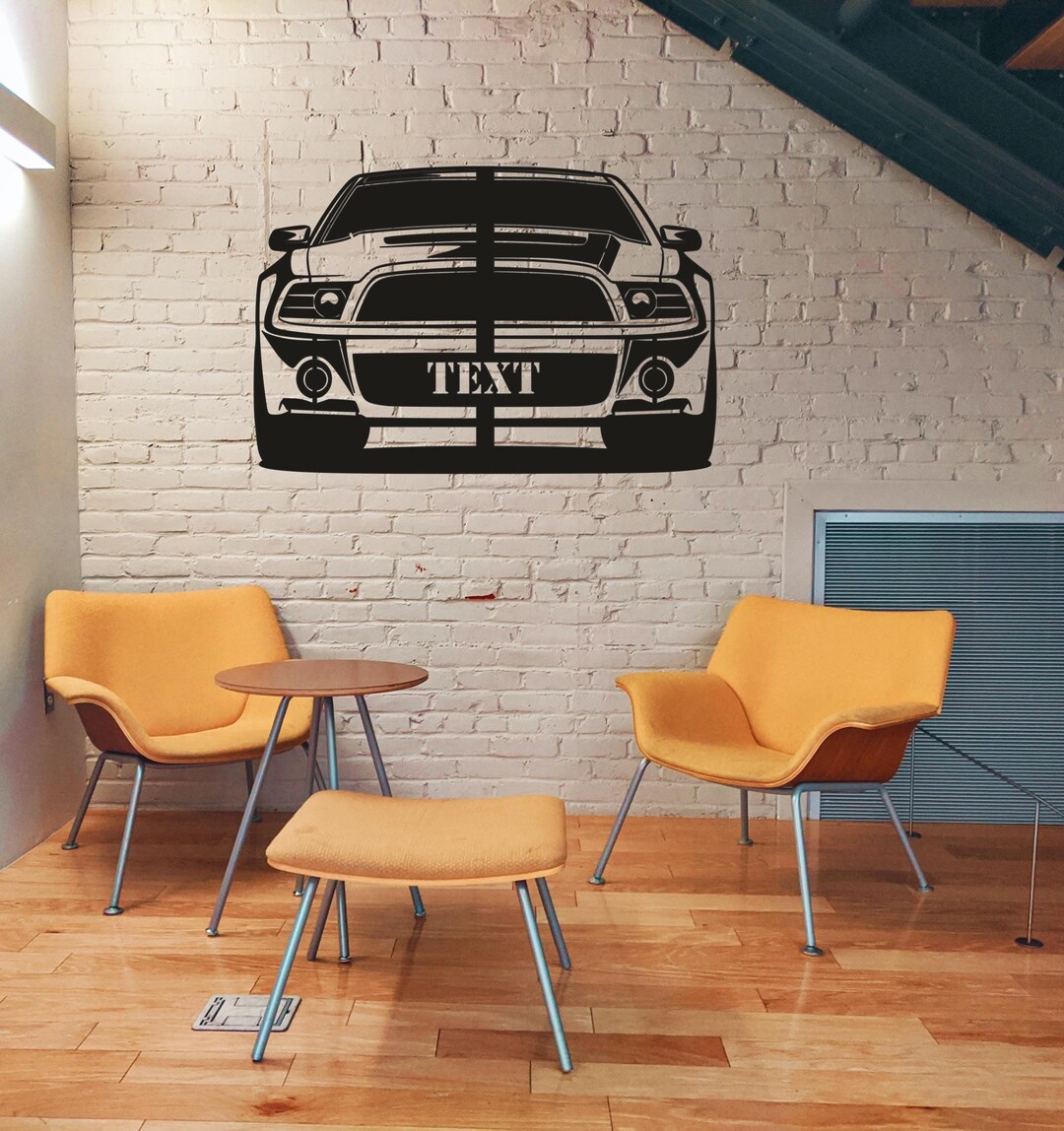 Custom Car Metal Wall Art | Personalized Automotive Decor | Workplace ...