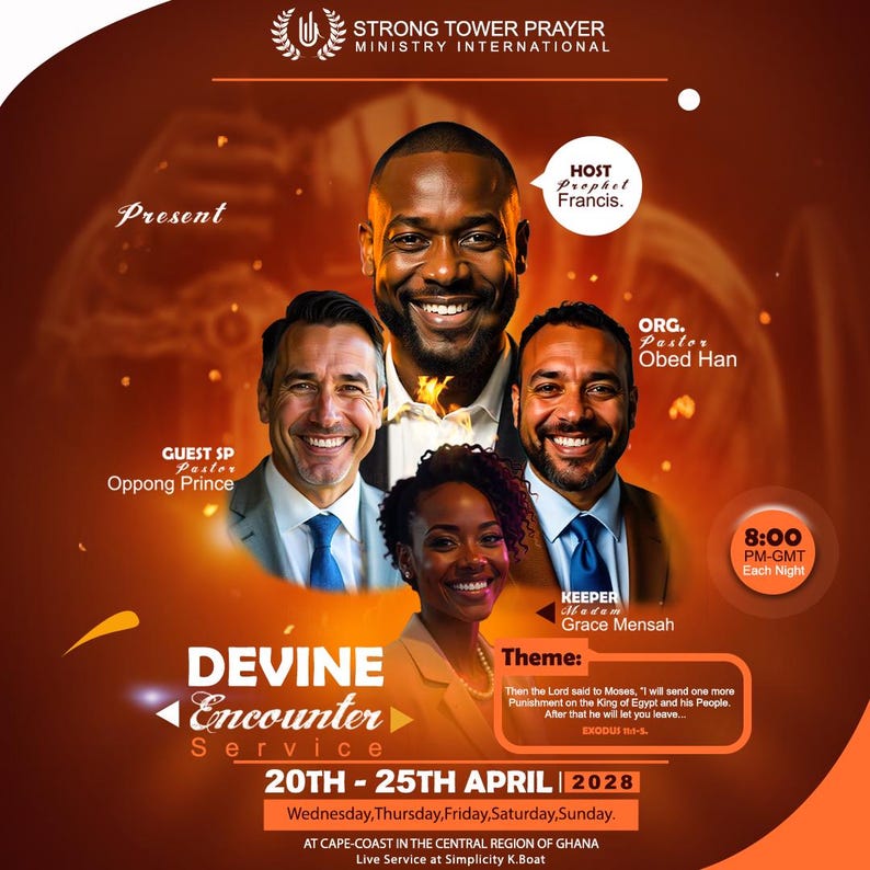 Editable Church Event Flyer Template: Canva, Photoshop, Coreldraw ...