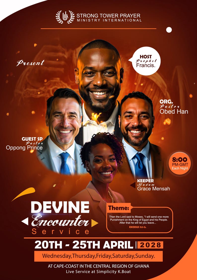 Editable Canva Modern Church Flyer | Church Flyer Template, Editable on ...