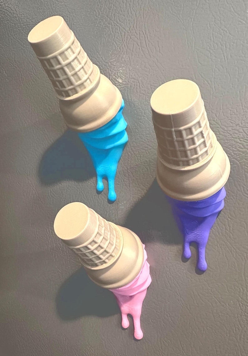 Ice Cream Cone Magnet, Tween Party Favor, Locker Decor - Etsy